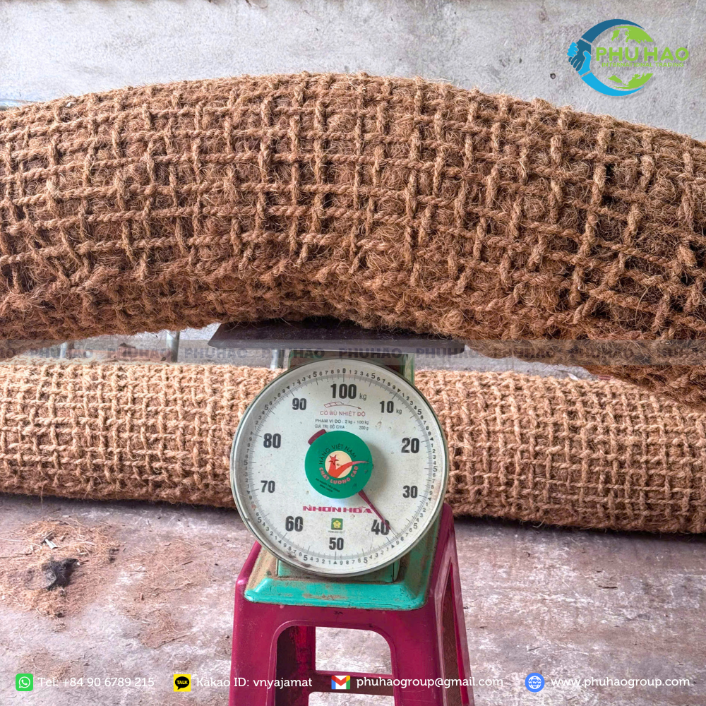 COIR LOG - PHU HAO Coir Logs for Erosion Control