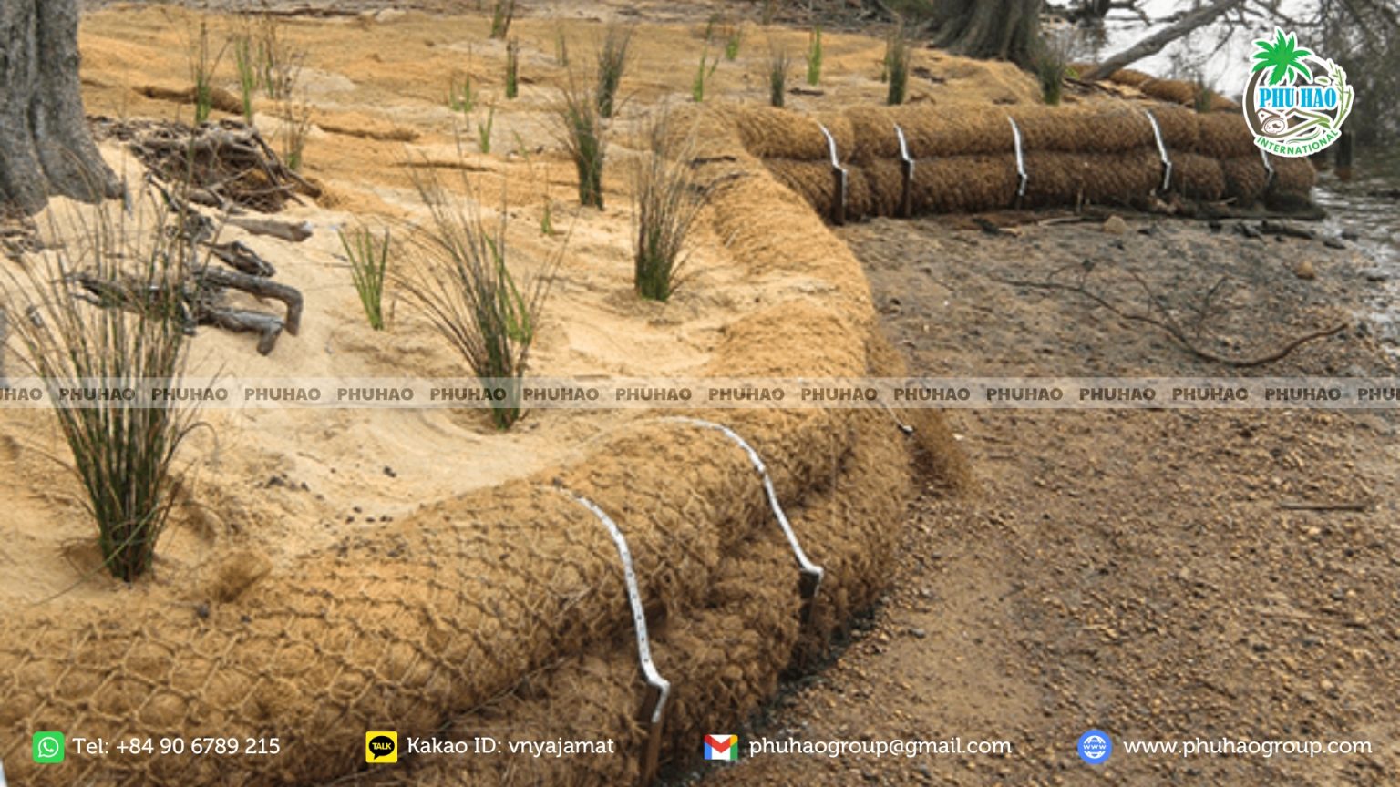 Coir Log – The Sustainable Solution for Erosion Control & Environmental ...