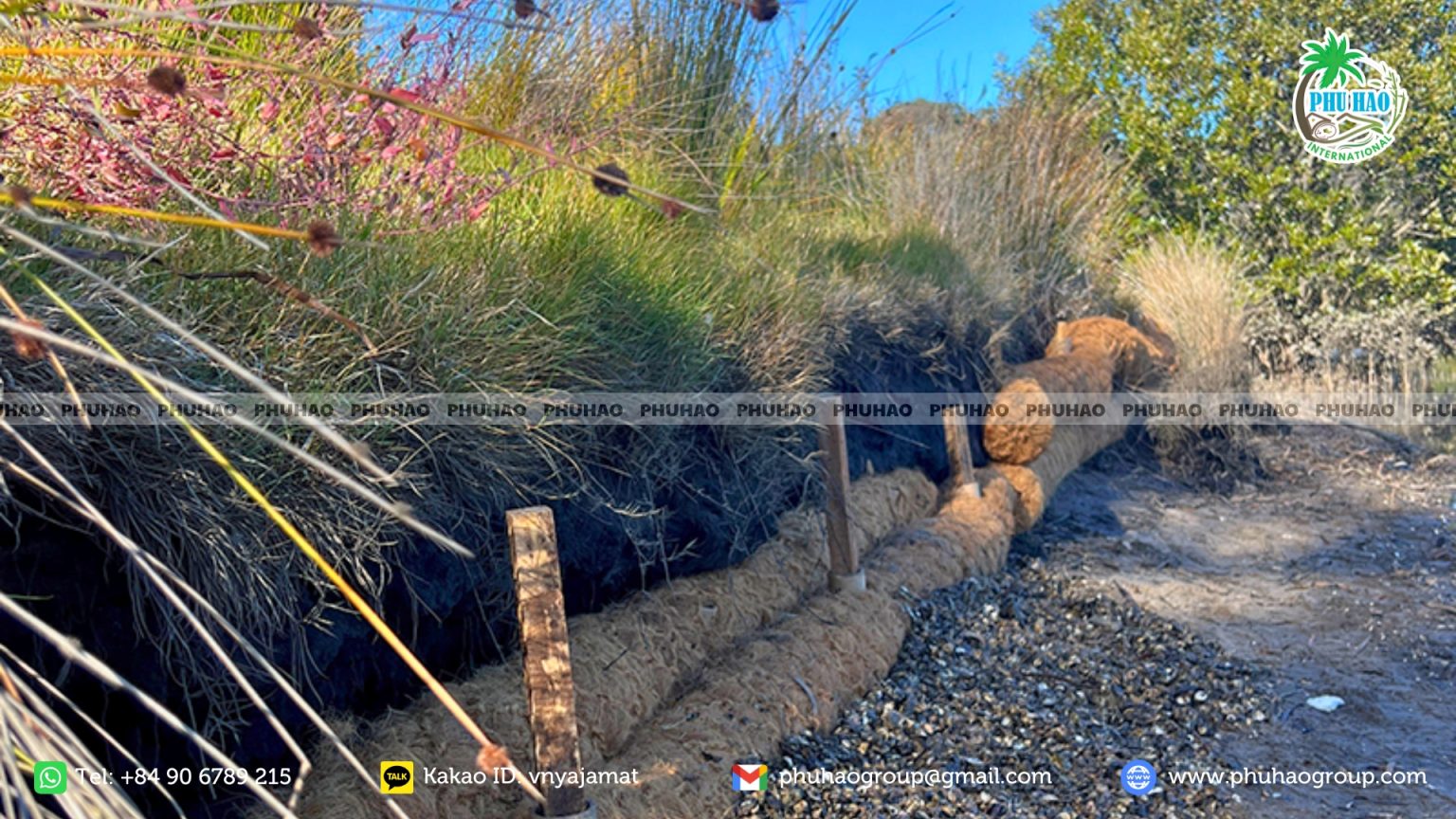 Coir Log – The Sustainable Solution for Erosion Control & Environmental ...