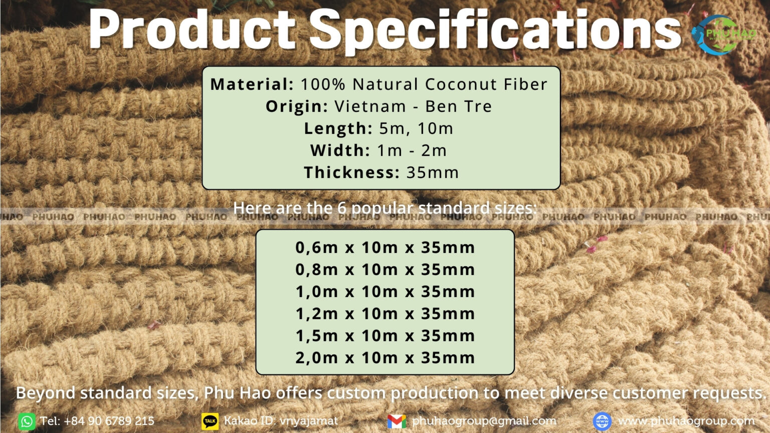Discover Phu Hao’s Best-Selling Products - Built from Coconut Fibers ...